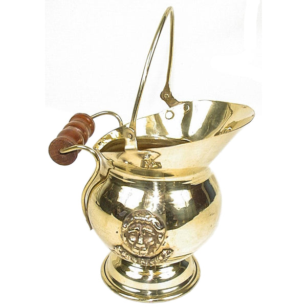 Coad Scuttle 6'H x 6'W Brass | India House